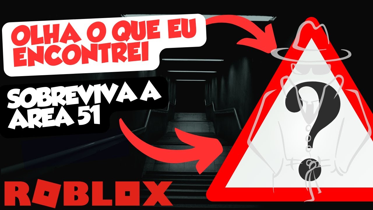 ROBLOX AREA 51| OLHA O QUE ENCONTREI NA AREA 51 NO ROBLOX - YouTube