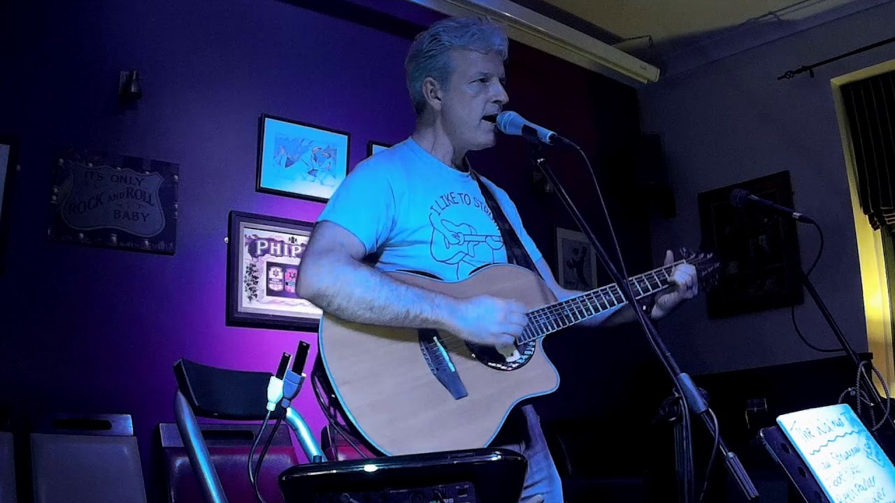 Paul Strummer Long Time Coming live looped original song Walnut Tree ...