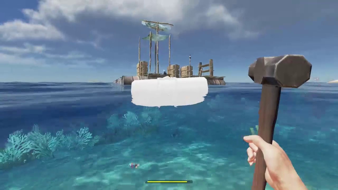 Stranded Deep ep 5 making a BIIIIIIIIG raft - YouTube