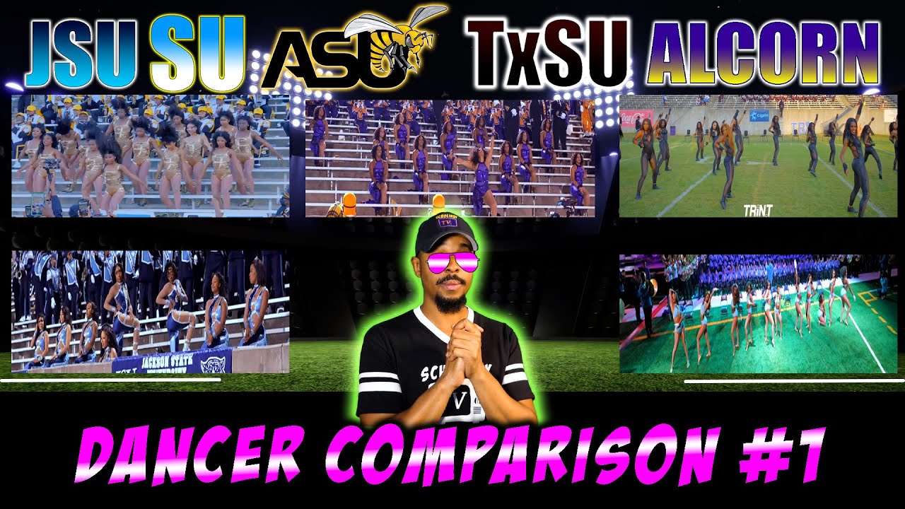 Dance Team Comparison JSettes Stingettes Dancing Dolls Golden Girls TSU ...