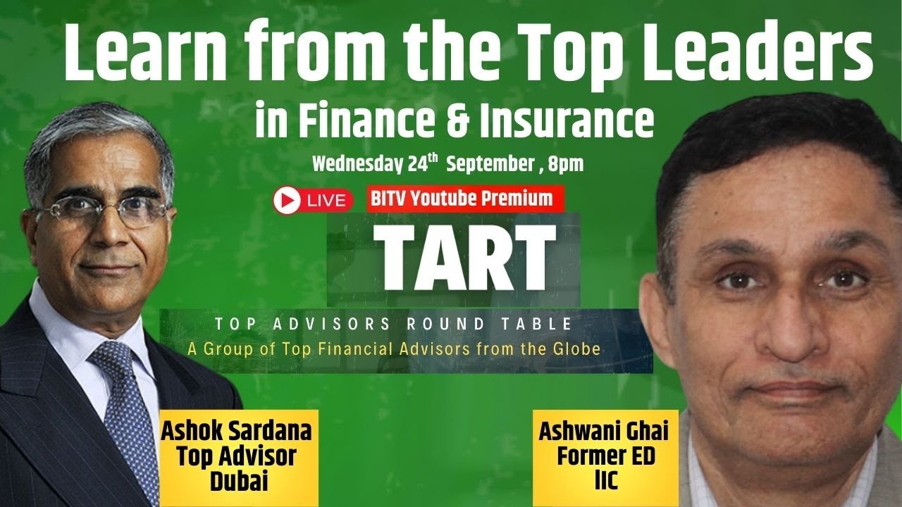 Learn From Top | TART Weekly Session | Ashwin Ghai | Ashok Sardana ...