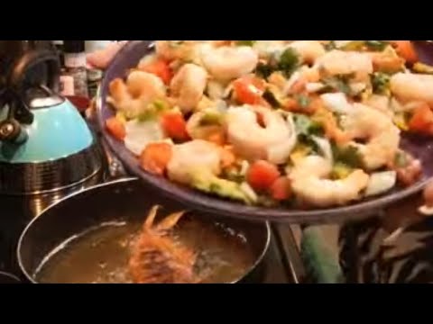 Wilma RJ's Spicy Kitchen is live! Let's Cook, Avocado Shrimp Salad ...