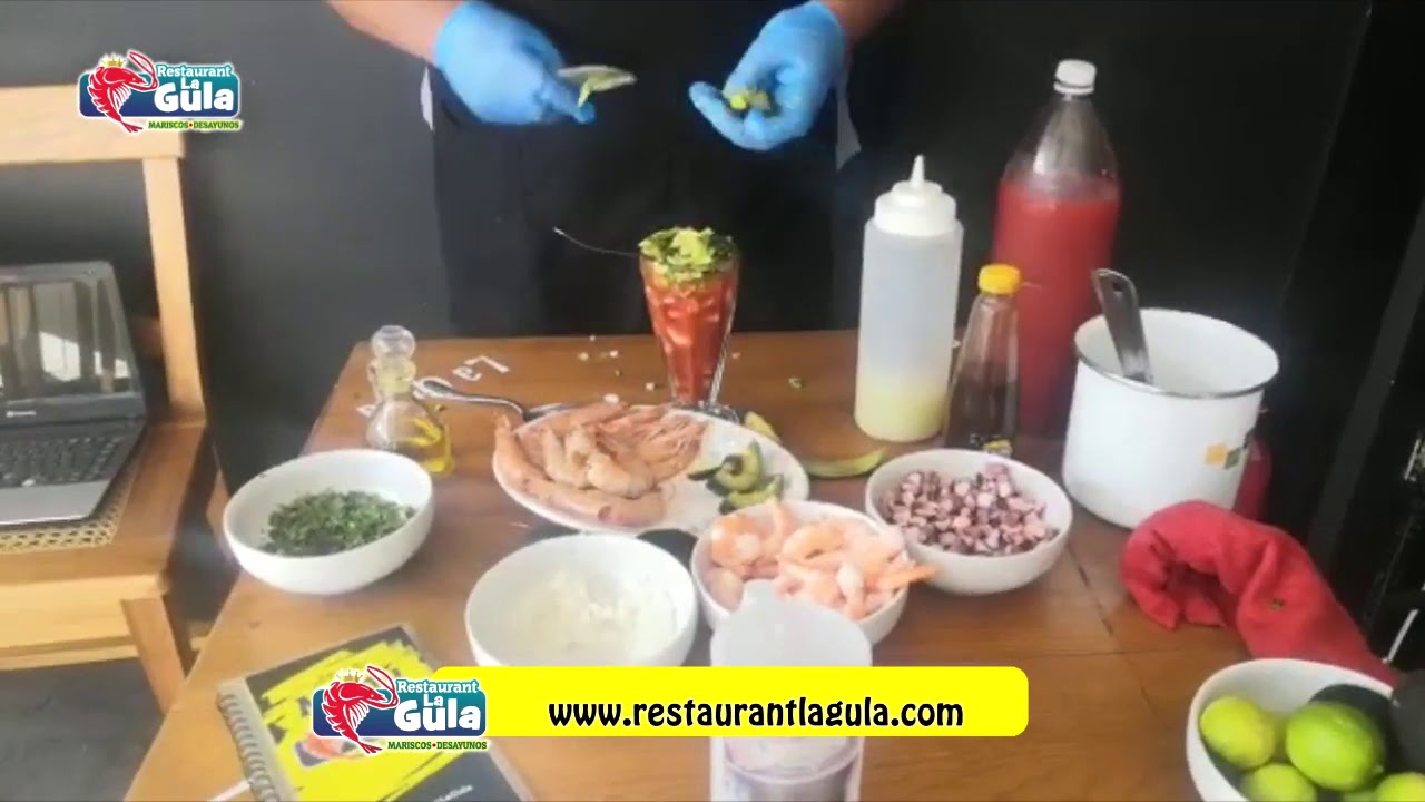 ¿Cómo hacer un Cóctel Campechana de mariscos receta? La Gula Mariscos ...