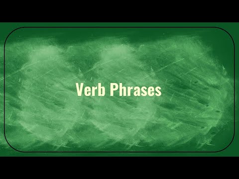 Grammar Wired! 7th Grade Verb Phrases - YouTube