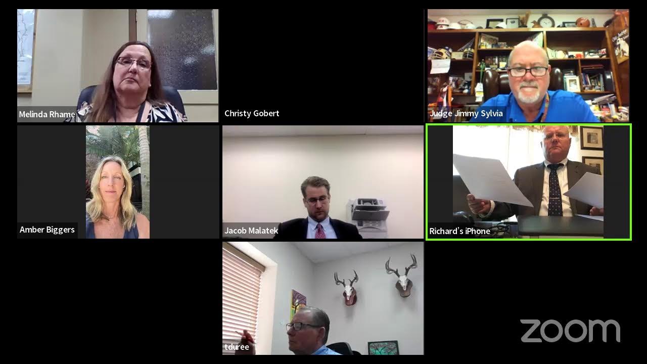 Chambers County Probate Court (Judge Jimmy Sylvia) - YouTube