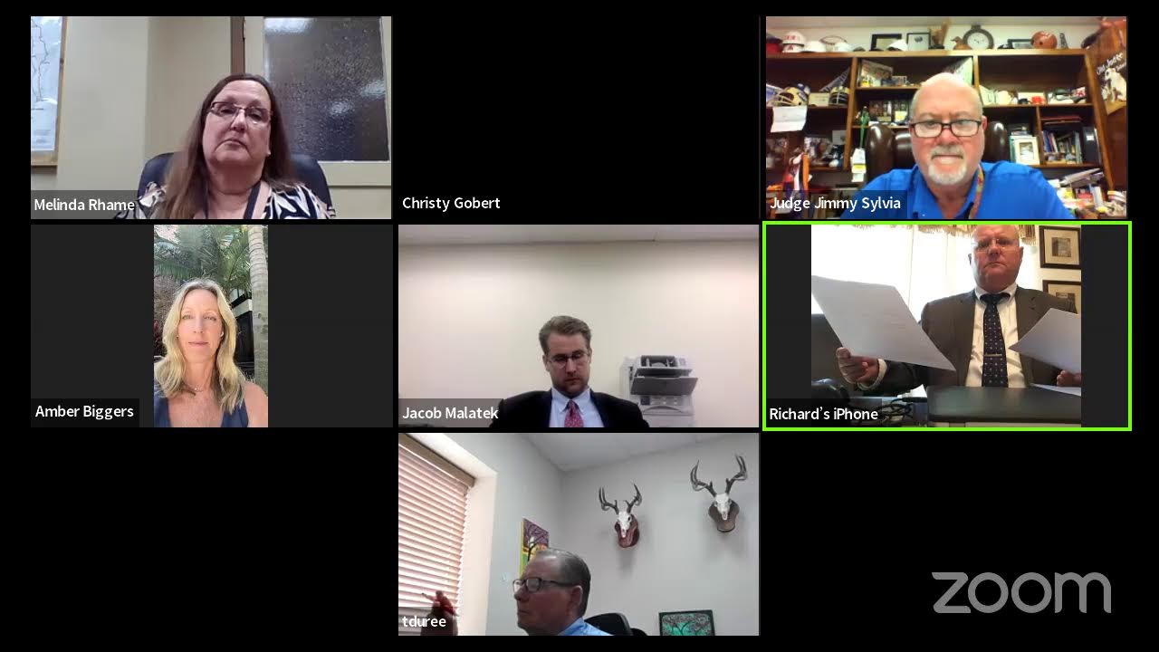 Chambers County Probate Court (Judge Jimmy Sylvia) - YouTube