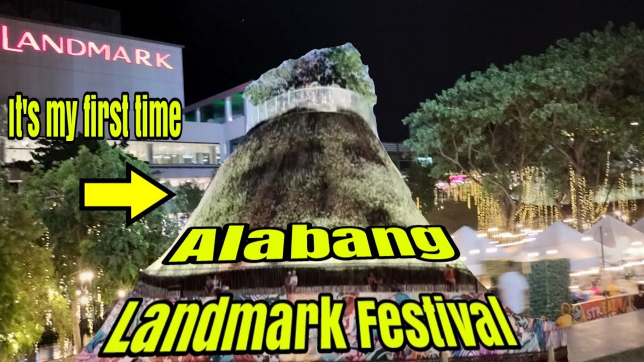 WALKING TOUR AT LANDMARK FESTIVAL MALL ALABANG- IT'S VERY IMPRESSIVE ...