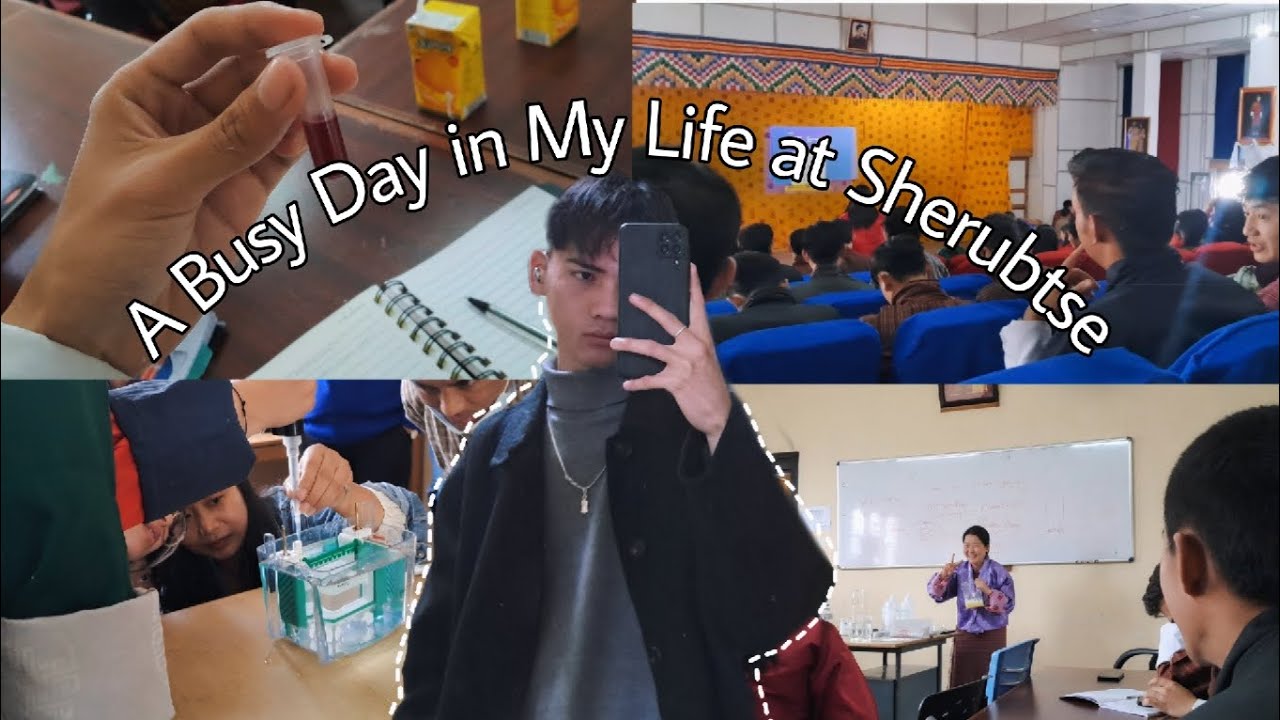 A Day in my Life at Sherubtse College - YouTube