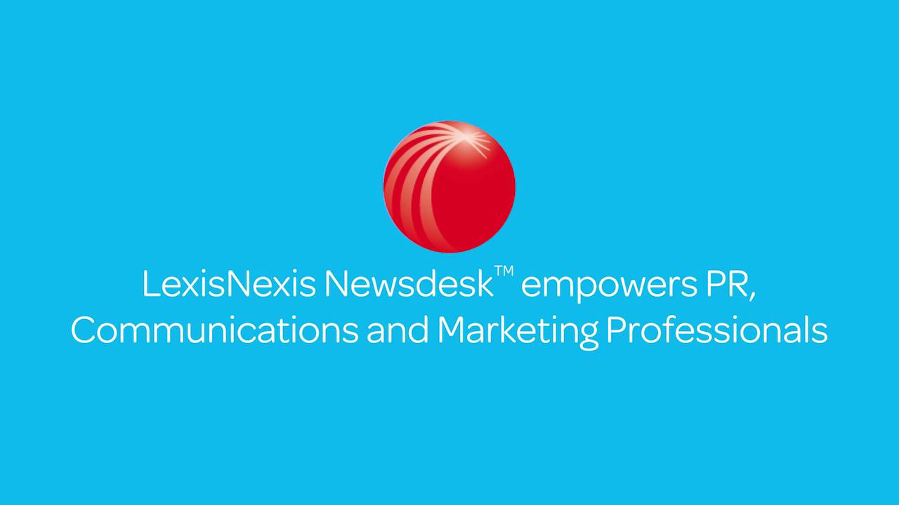 LexisNexis Newsdesk for Higher Ed Communications, PR & Marketing - YouTube