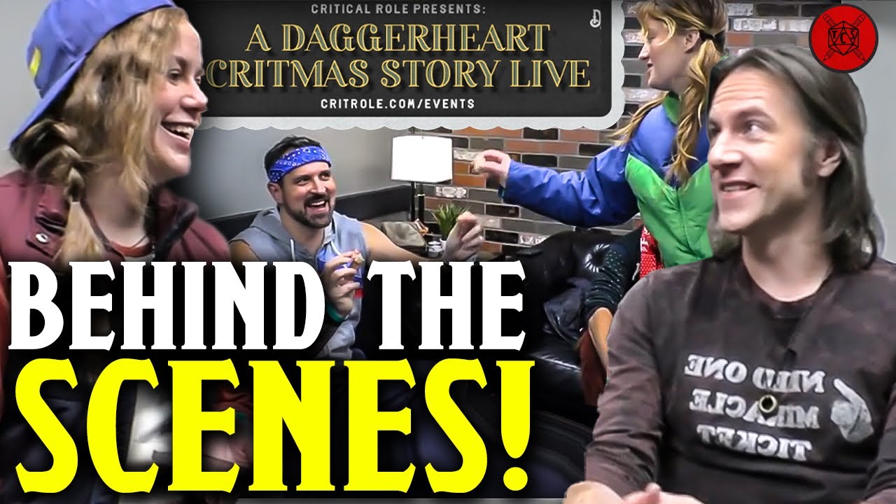 Critical Role Behind The Scenes! A Daggerheart Critmas Sneak Peak ...