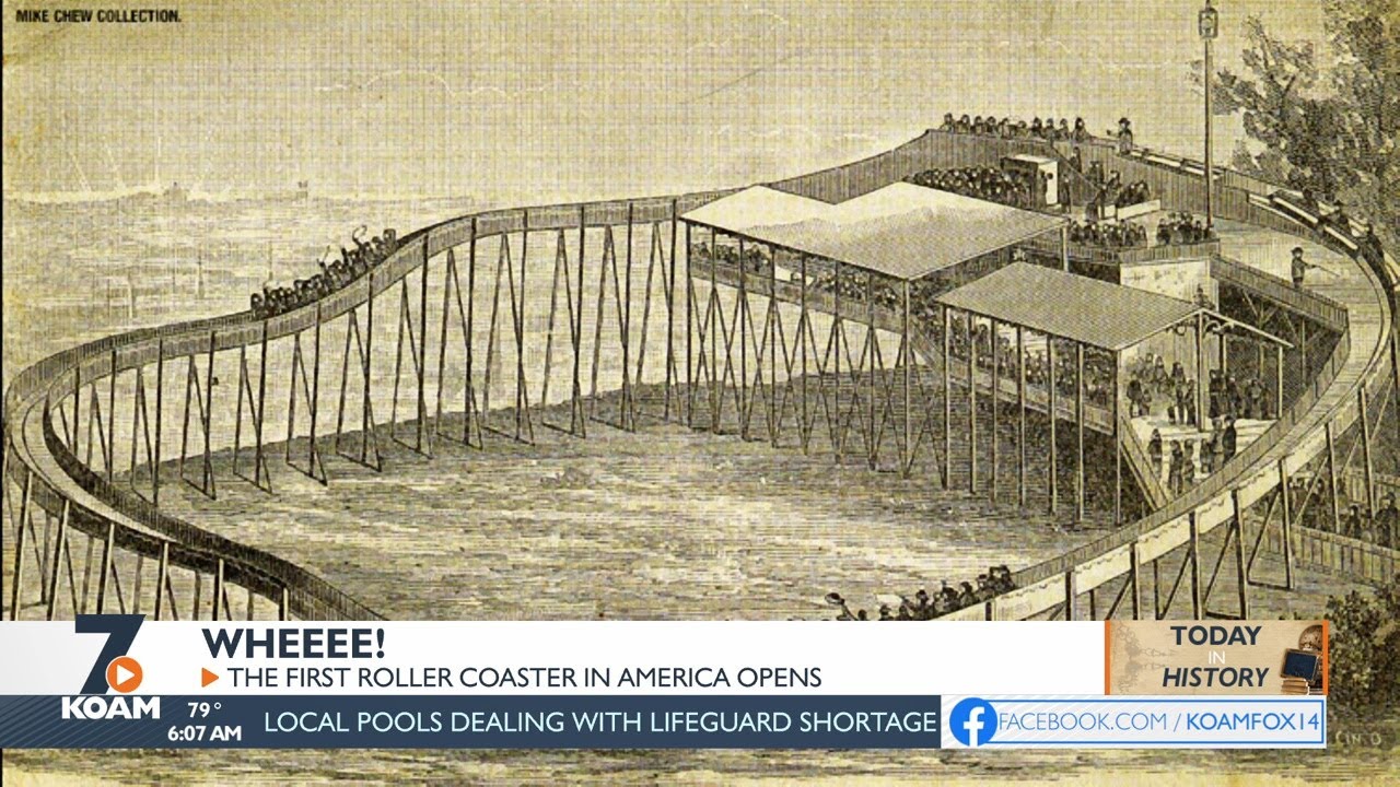 Today in History: The First Roller Coaster in America (06-16-2022 ...