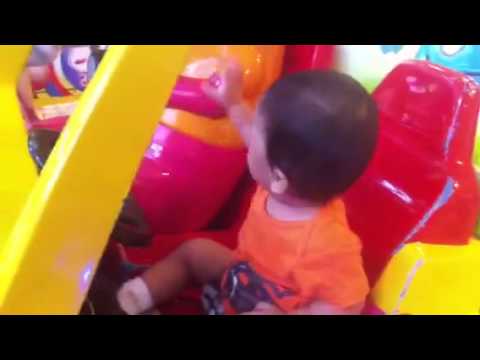 Car ride at the arcade - YouTube