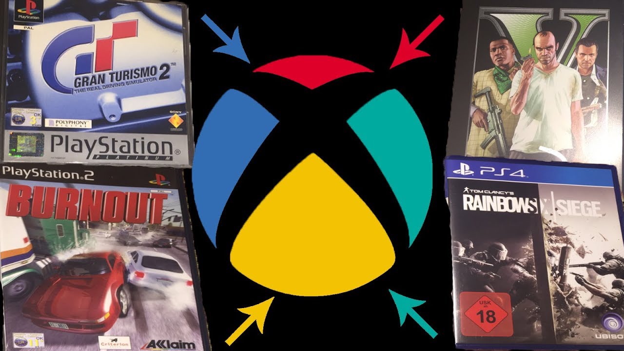 Inserting PlayStation discs into Xbox consoles (60fps) - YouTube