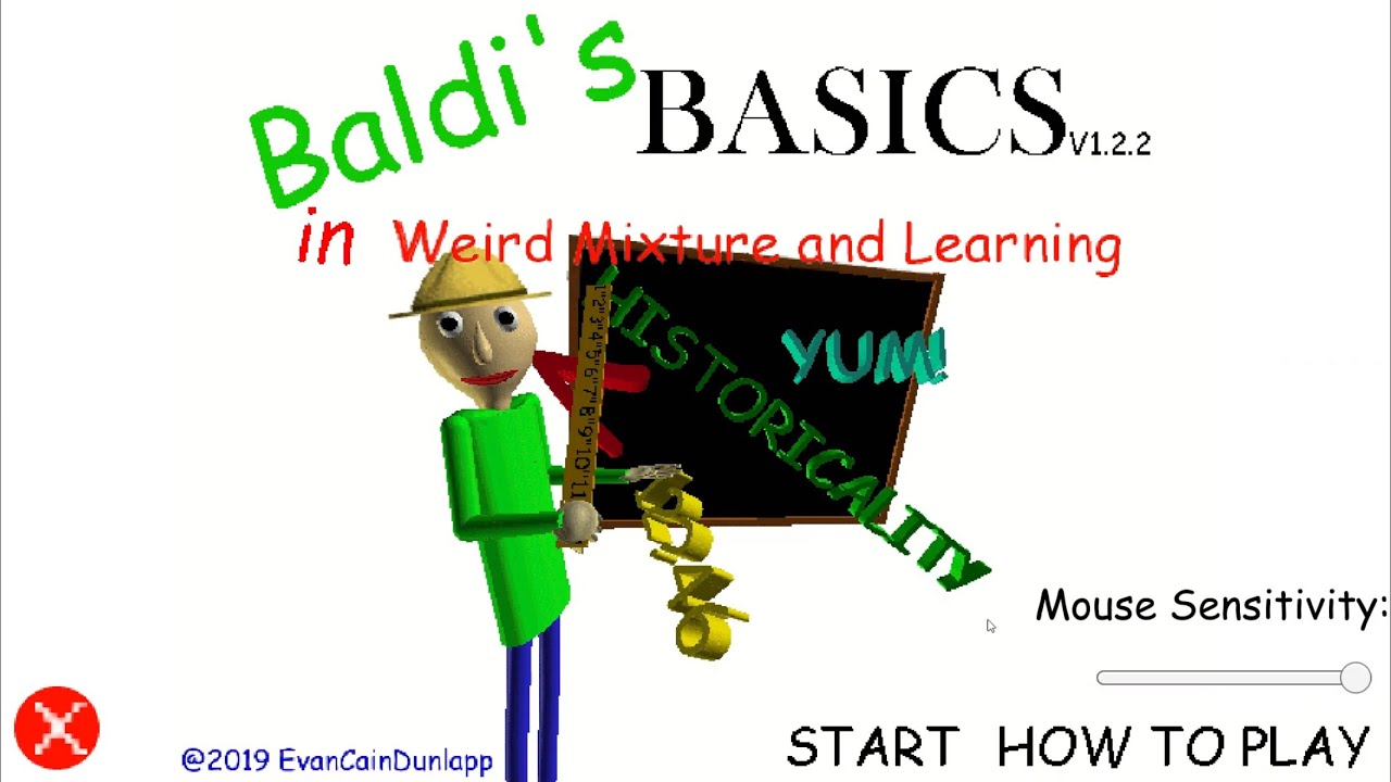 Baldi's Basic's In Weird Mixture and Learning 1.2.3 [1.2.2 Mod] - YouTube