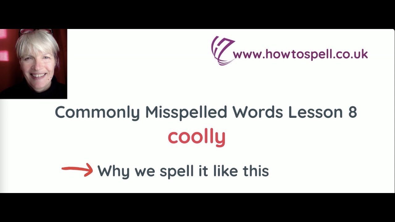 how to spell coolly - YouTube