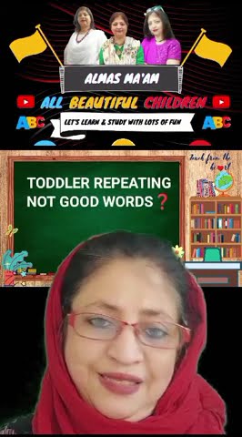 TODDLER REPENTING NOT GOOD WORDS - YouTube