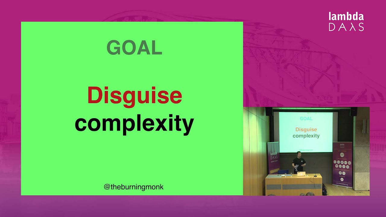 Yan Cui - Taming Cloud Complexity with F# DSLs (Lambda Days 2016) - YouTube