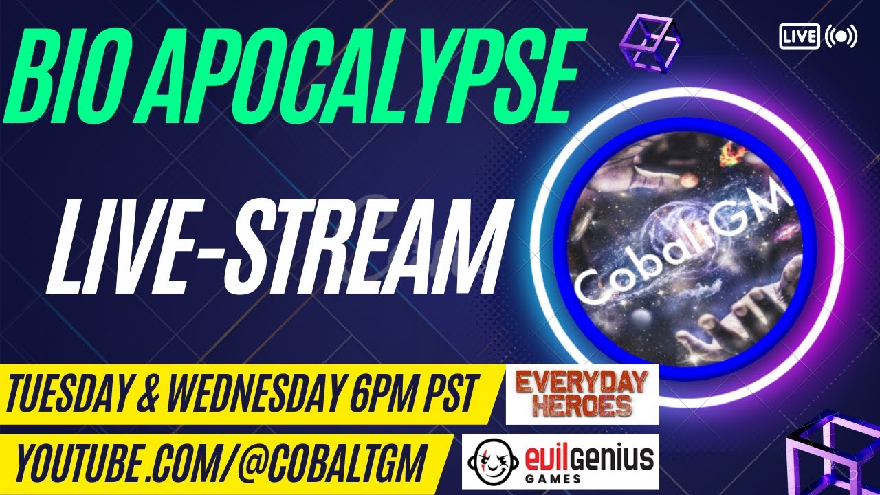 Everyday Heroes RPG/Bio Apocalypse! - YouTube