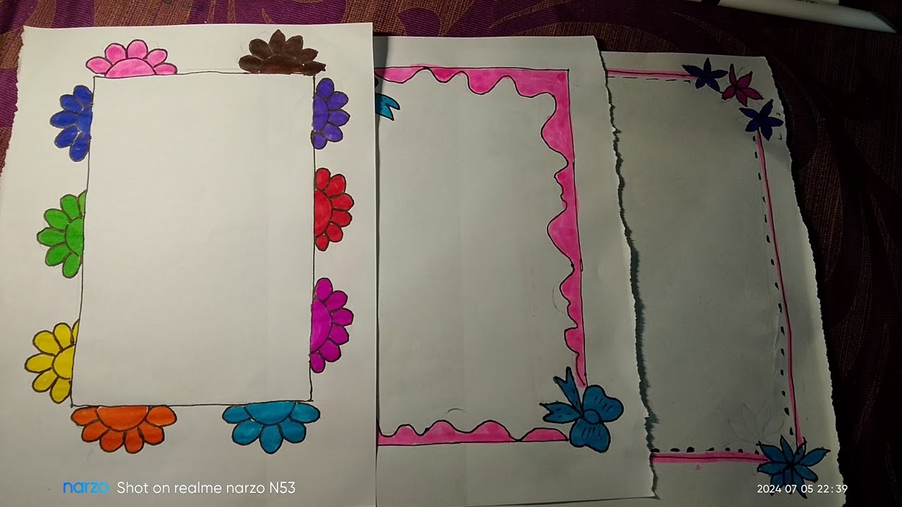 easy project design for school students 💝💝 - YouTube