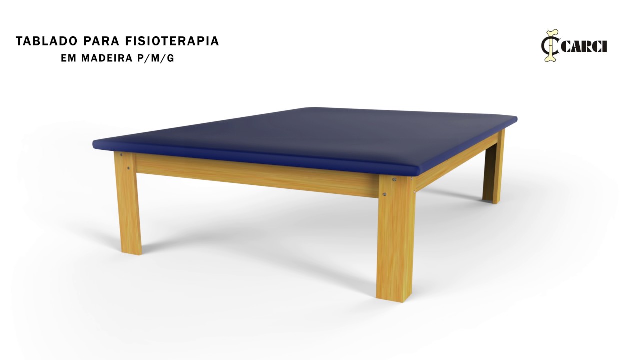 Tablado para fisioterapia de madeira - Carci - YouTube