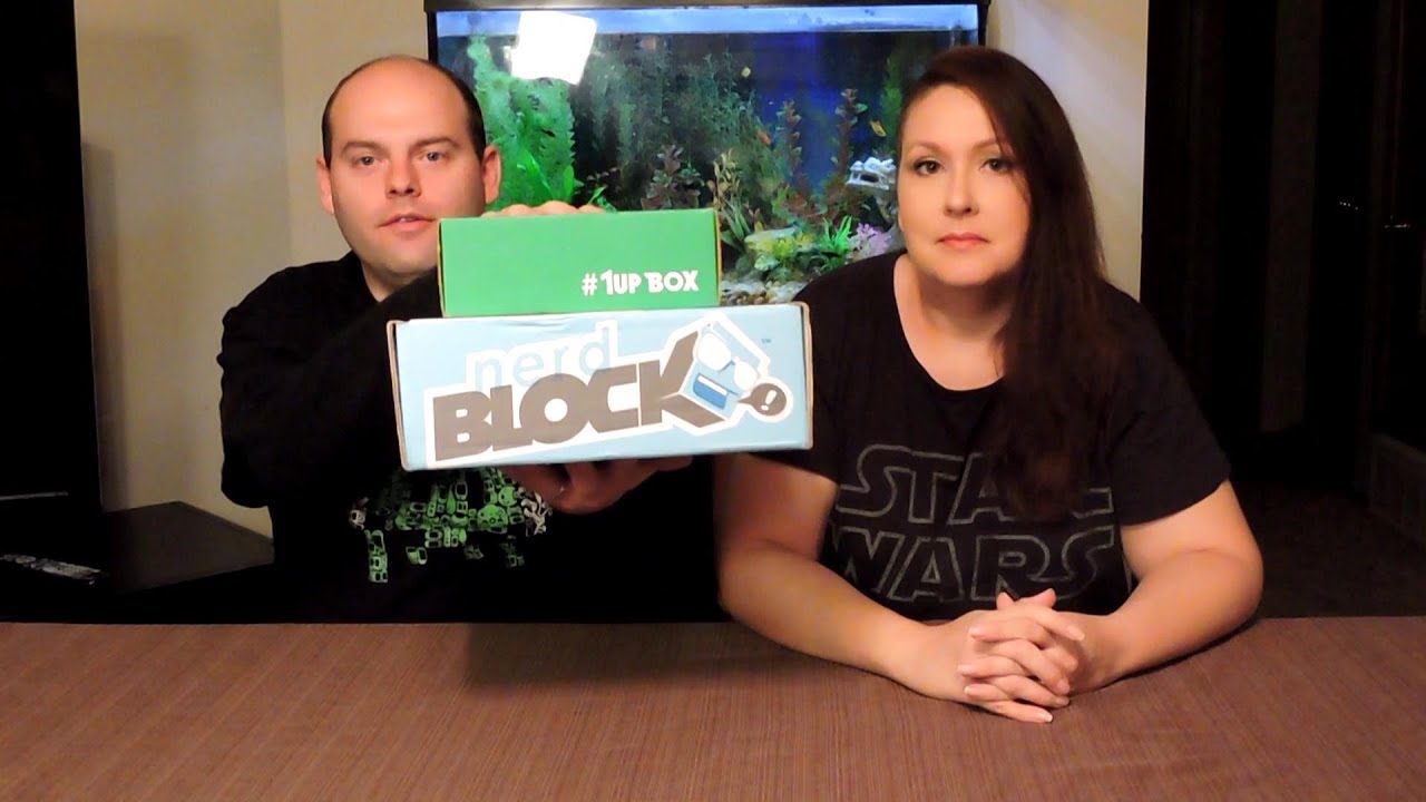 Nerd Block & #1Up Box: November 2015 - YouTube