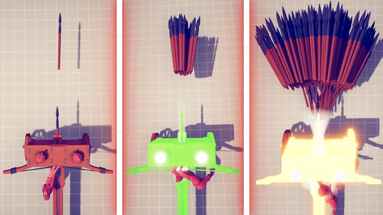 EVOLUTION OF BALLISTA - Totally Accurate Battle Simulator TABS - YouTube