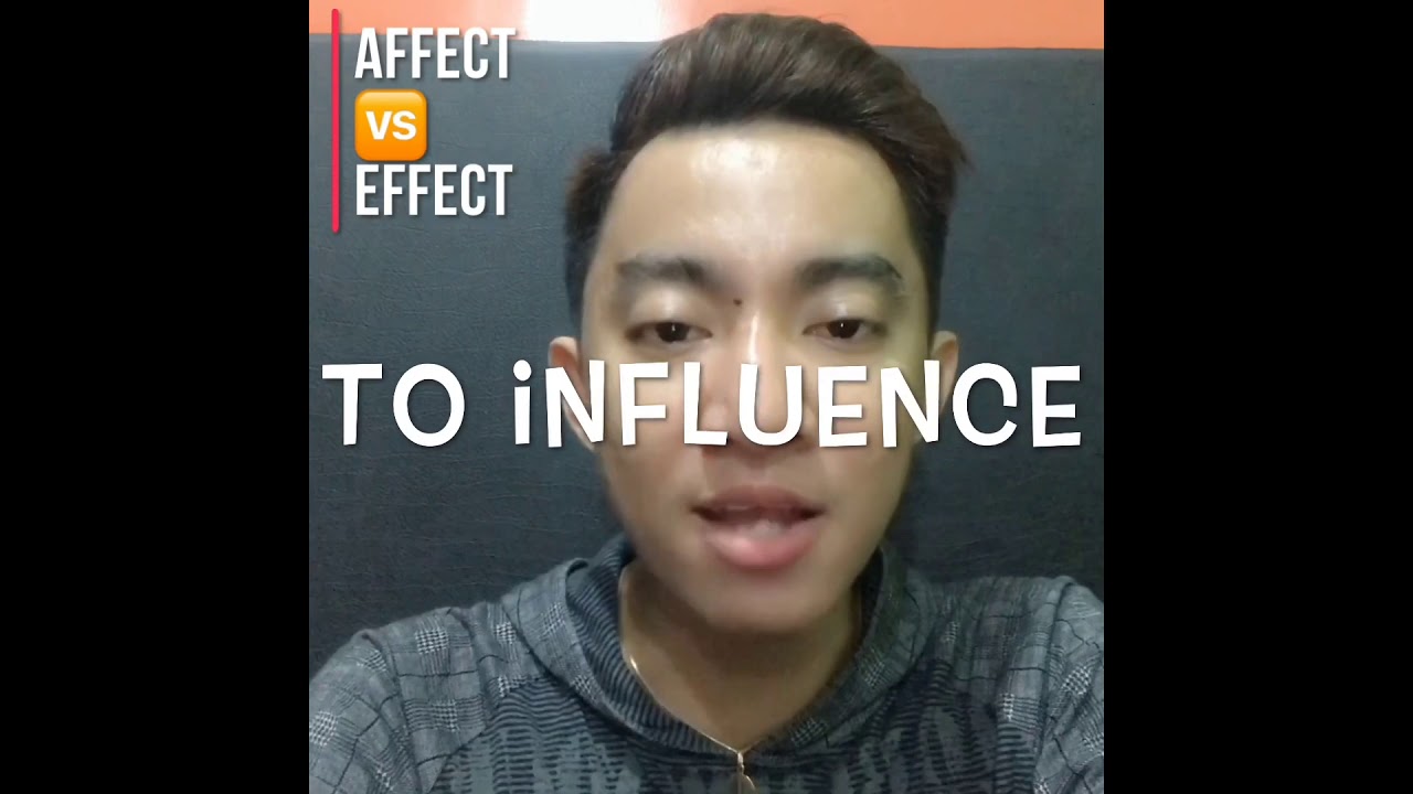 IELTS | AFFECT versus EFFECT - YouTube