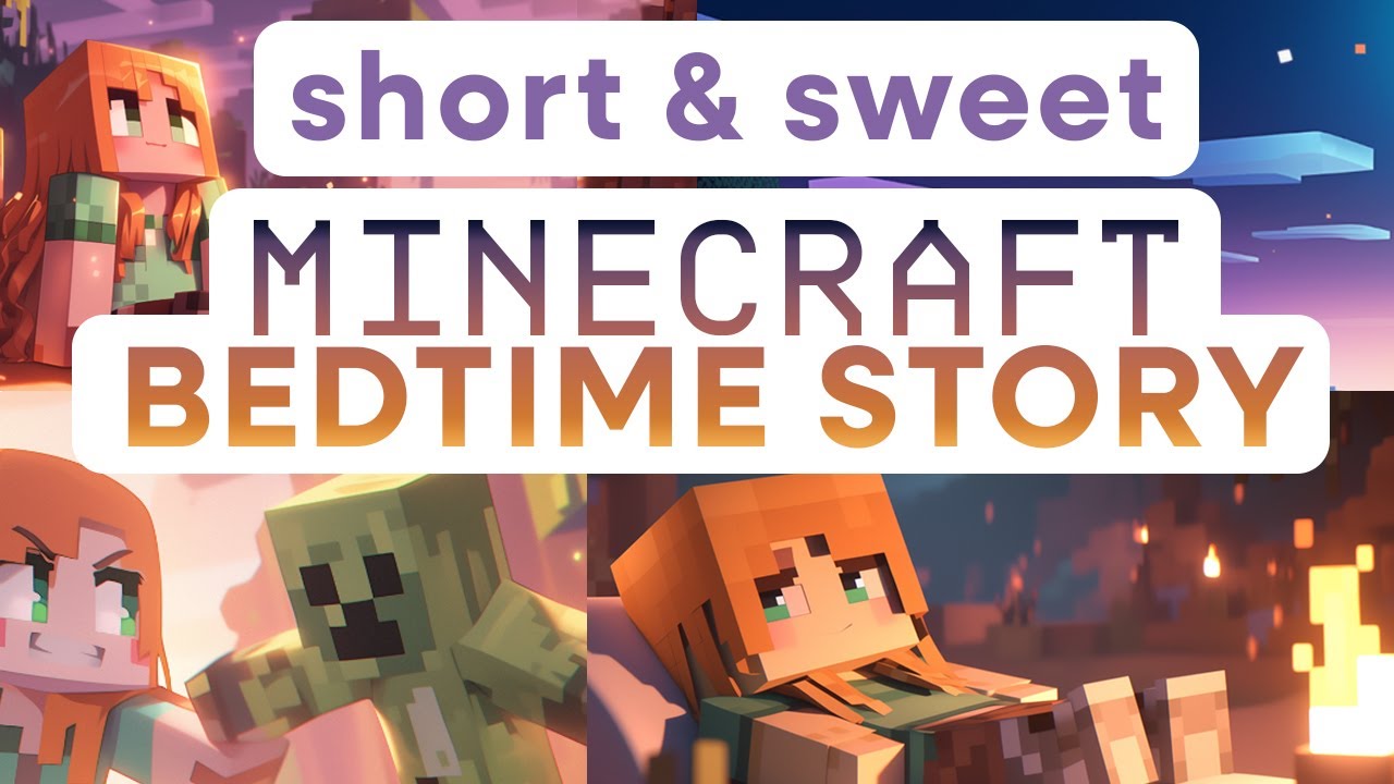 Short Minecraft Bedtime Story "Alex's Calm Beach" (Sleep story & meditation in English) - YouTube