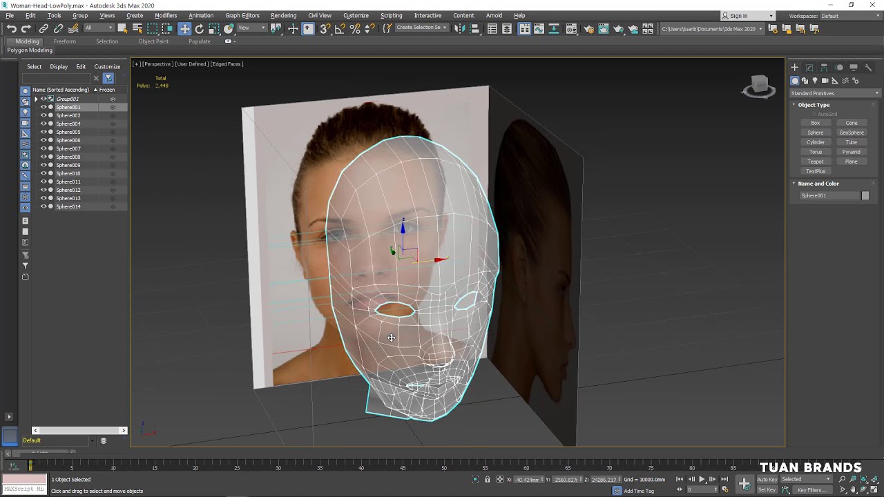 Cách tạo hình ảnh tham chiếu trong 3Ds Max - Add Reference Image in 3Ds ...