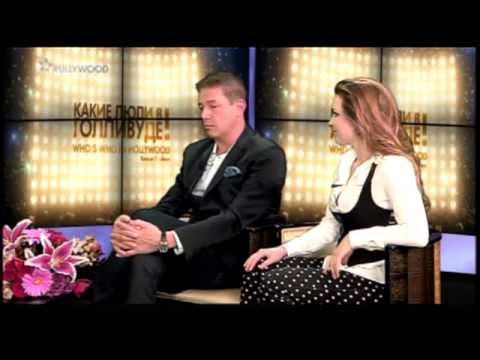 Alexander Gershman and Carina Cooper on TV-show "Who's Who in Hollywood ...