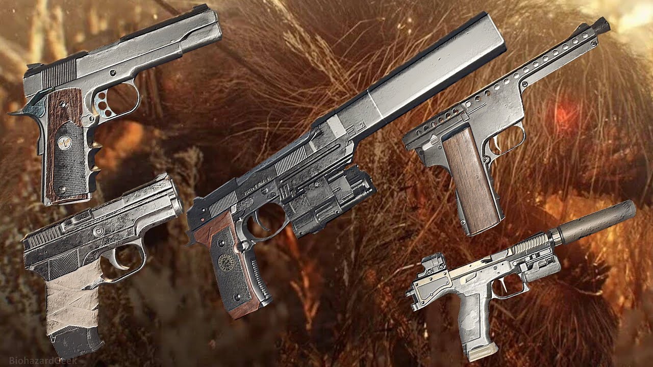 Resident Evil Guns