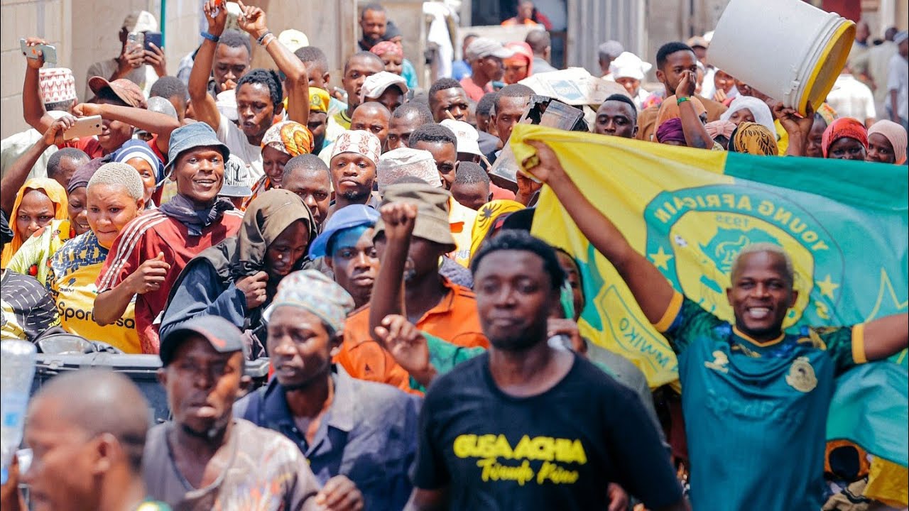 YANGA DAIMA MBELE SONG |YANGA SC VS KMC | NYIMBO MPYA YA YANGA DAIMA ...