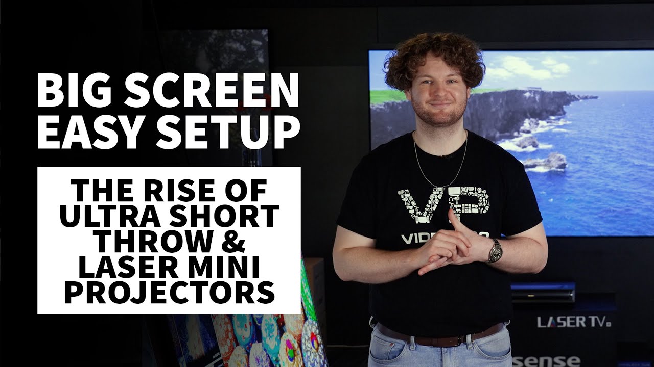 Ultra Short Throw & Laser Mini Projectors Explained | BIG Screen, EASY Setup! - YouTube