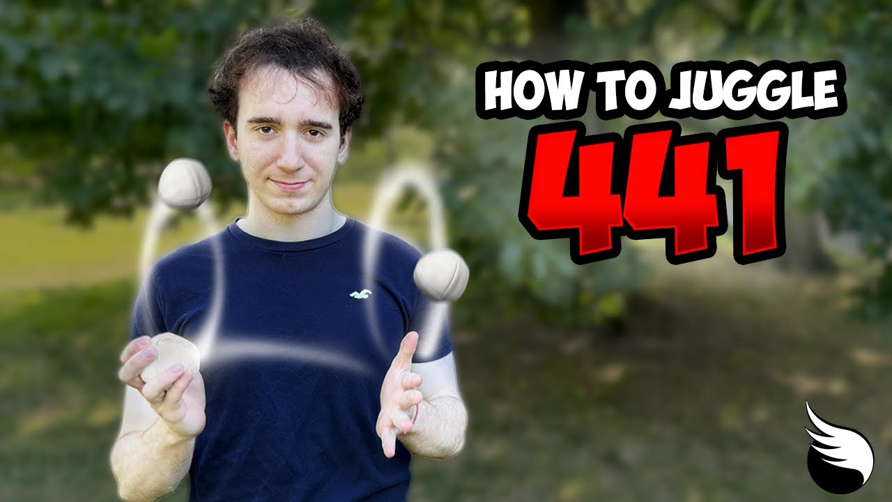 How to Juggle HALF BOX (441) *EASY* - YouTube