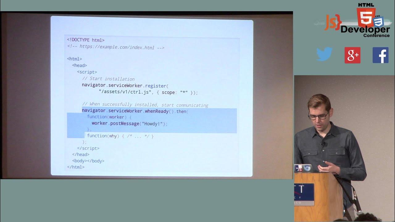 HTML5DevConf may 2014: Alex Russell, Google: Service Workers: Offline Now(ish)! - YouTube