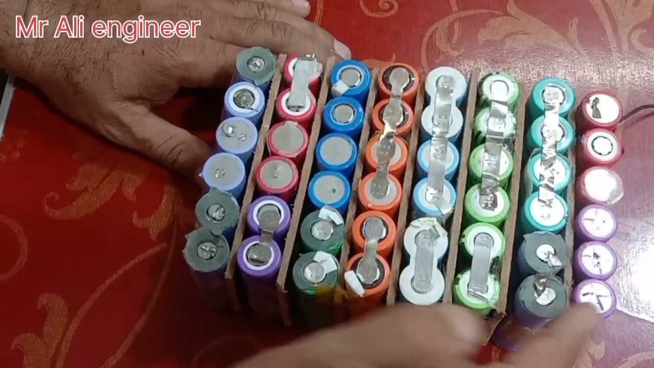 how to make new battery#khud se lithium ion battery banane ka tarika#mr ...