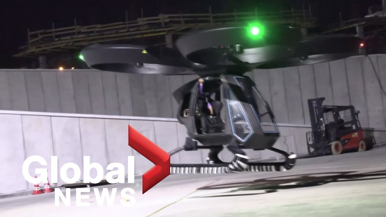 Turkey shows off its first “flying car” prototype - YouTube