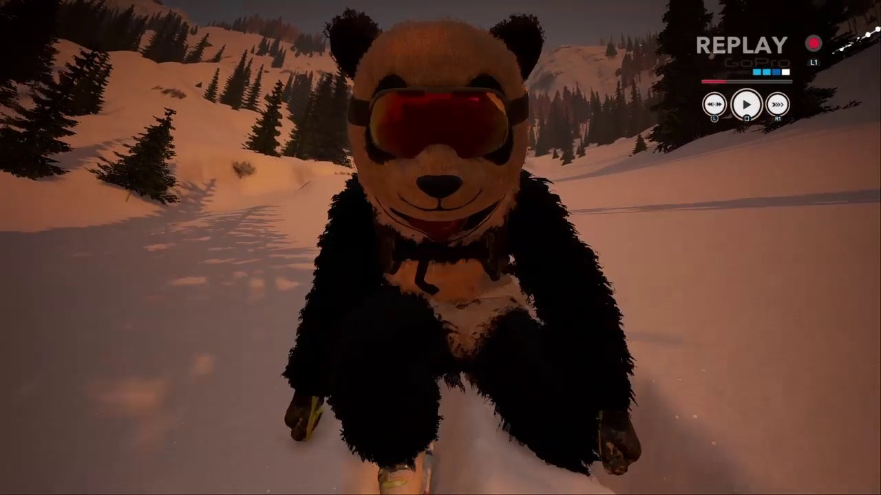 Powder Panda Ft Jamwall Guss Steep Beta snow tricks comp - YouTube