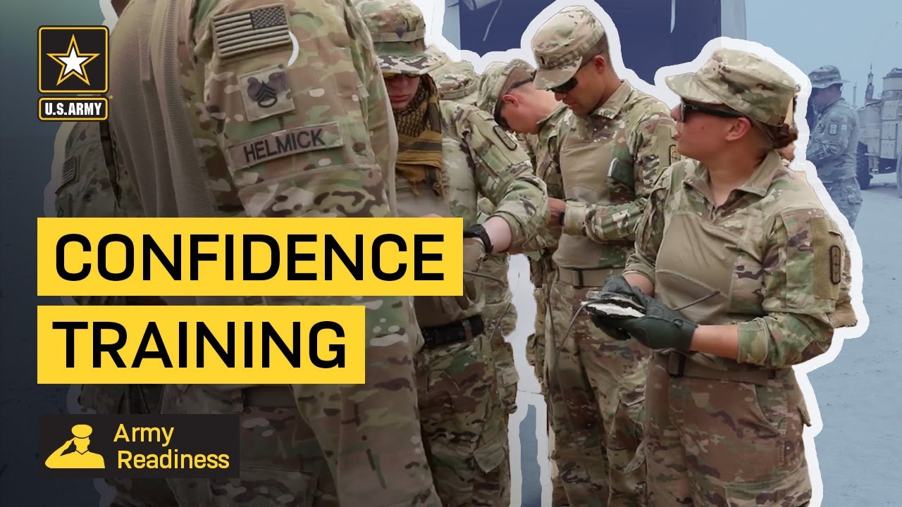 Task Force Spartan Conducts Confidence Training - YouTube