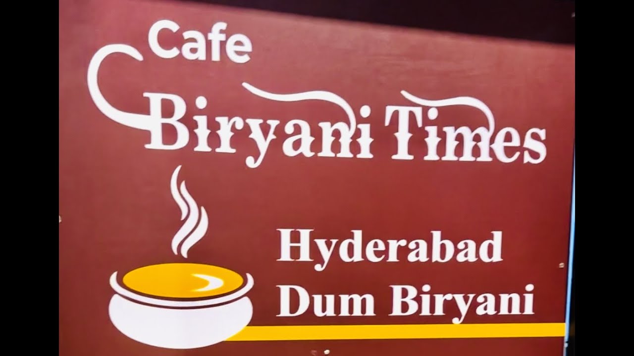 Cafe Biryani Times | Hyderabad Dum Biryani | Malaysia | Indian food ...