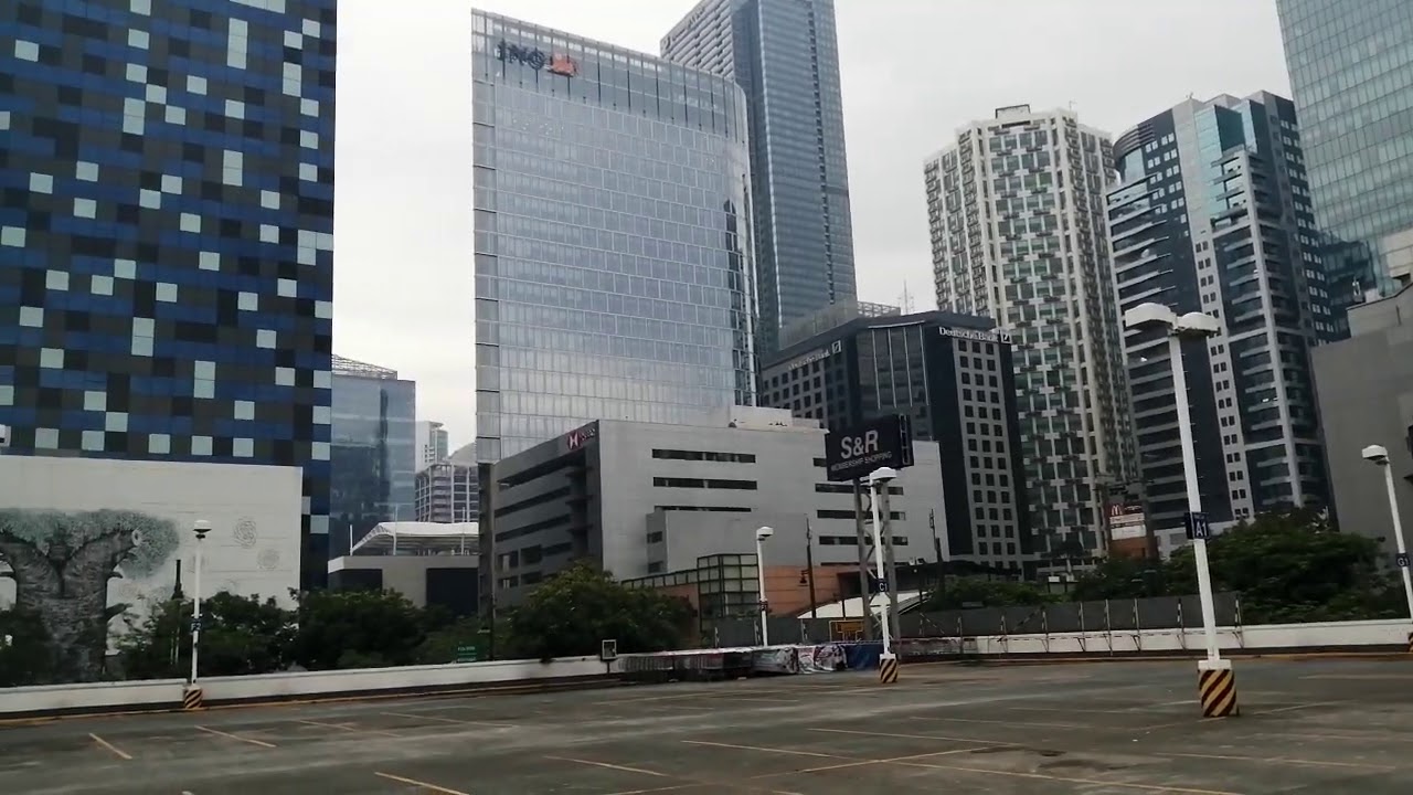 SNR BGC'S PARKING AREA VIEWS - YouTube