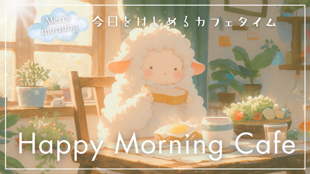 今日をはじめるカフェタイム【Morning Cafe｜Happy Morning Cafe】心地いい朝の1時間チルBGM - YouTube