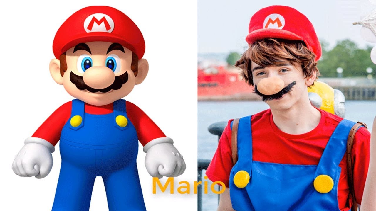 Mario Characters In Real Life