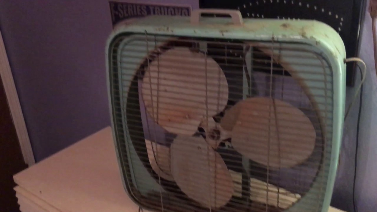 Restoration Project: 1950's-60's Dominion 20" Box Fan - YouTube