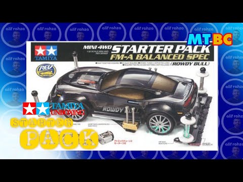 Unboxing Tamiya ( Starter Pack ) EPS 3 • Balanced Spec Rowdy Bull - YouTube