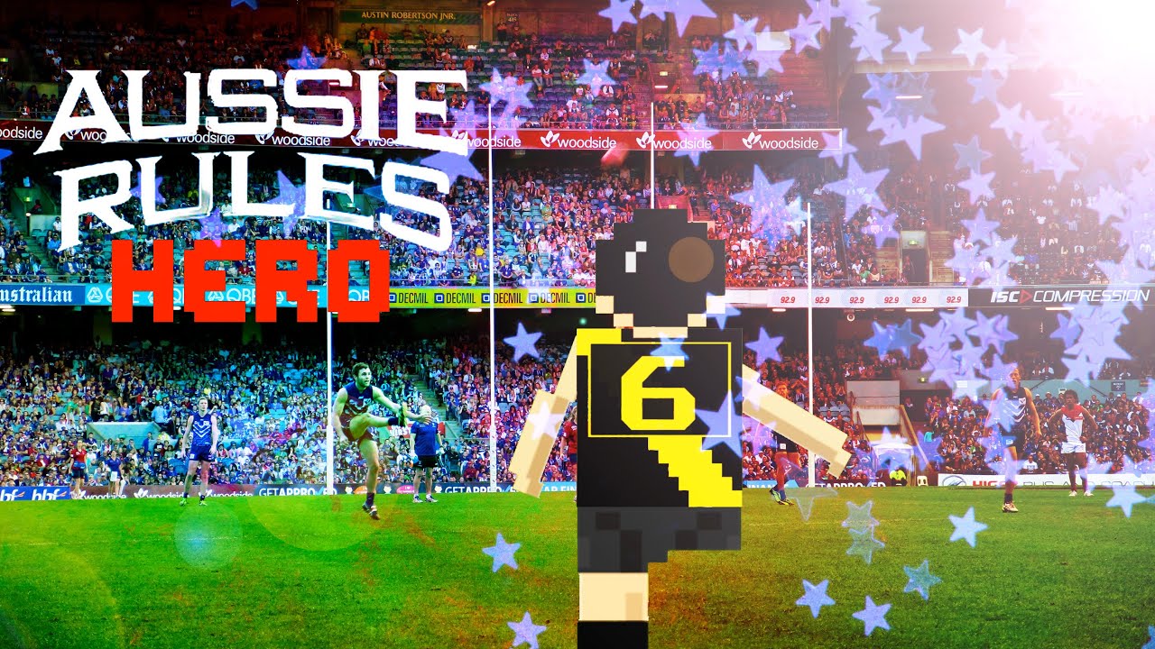 Worlds greatest kicker! (Aussie Rules Hero iOS gameplay) - YouTube