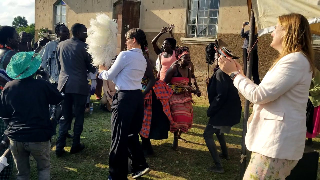 Ambassadors From Denmark And Netherlands To Uganda Enjoying Lugbara ...