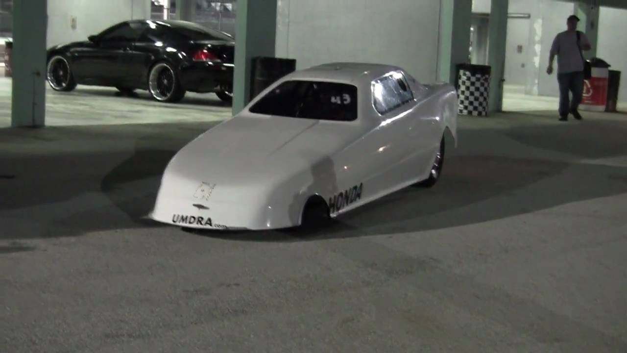 CBR 1000 Mini Dragster - YouTube