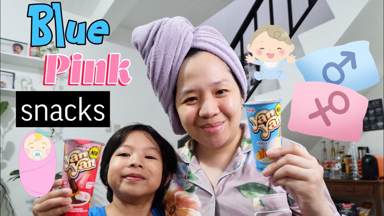 MGA SNACKS PARA SA GENDER REVEAL PARTY - YouTube