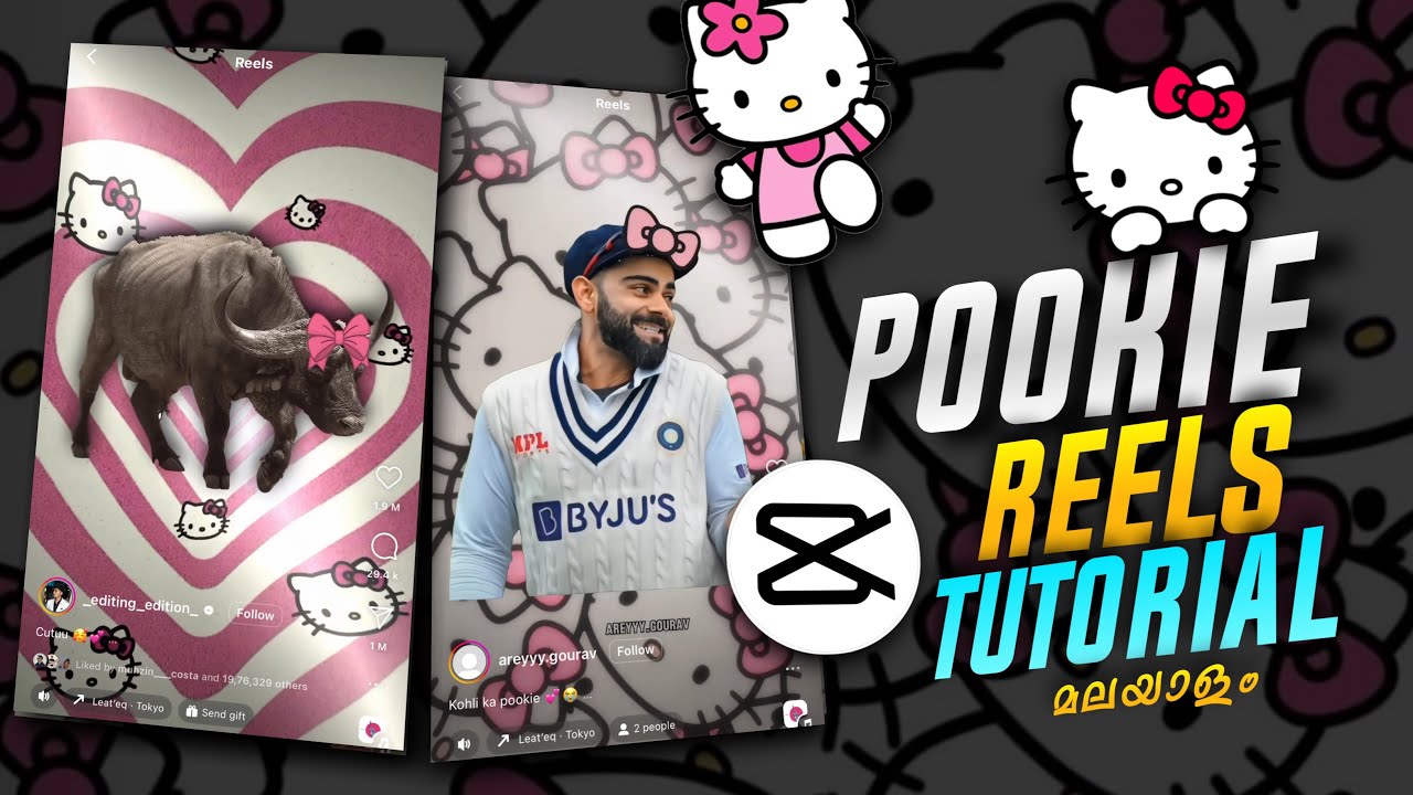 TRENDING POOKIE REELS VIDEO EDITING IN CAPCUT | POOKIE REELS VIDEO EDITING | KITTY | REELS ...
